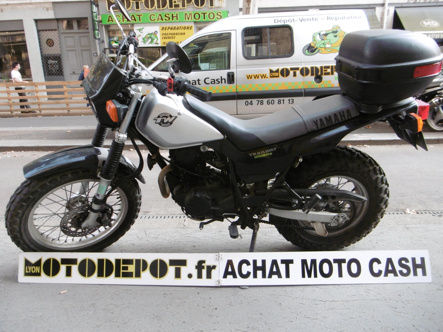Moto depot : Motos d’occasion collection yamaha, TW 125 YAMAHA GRIS