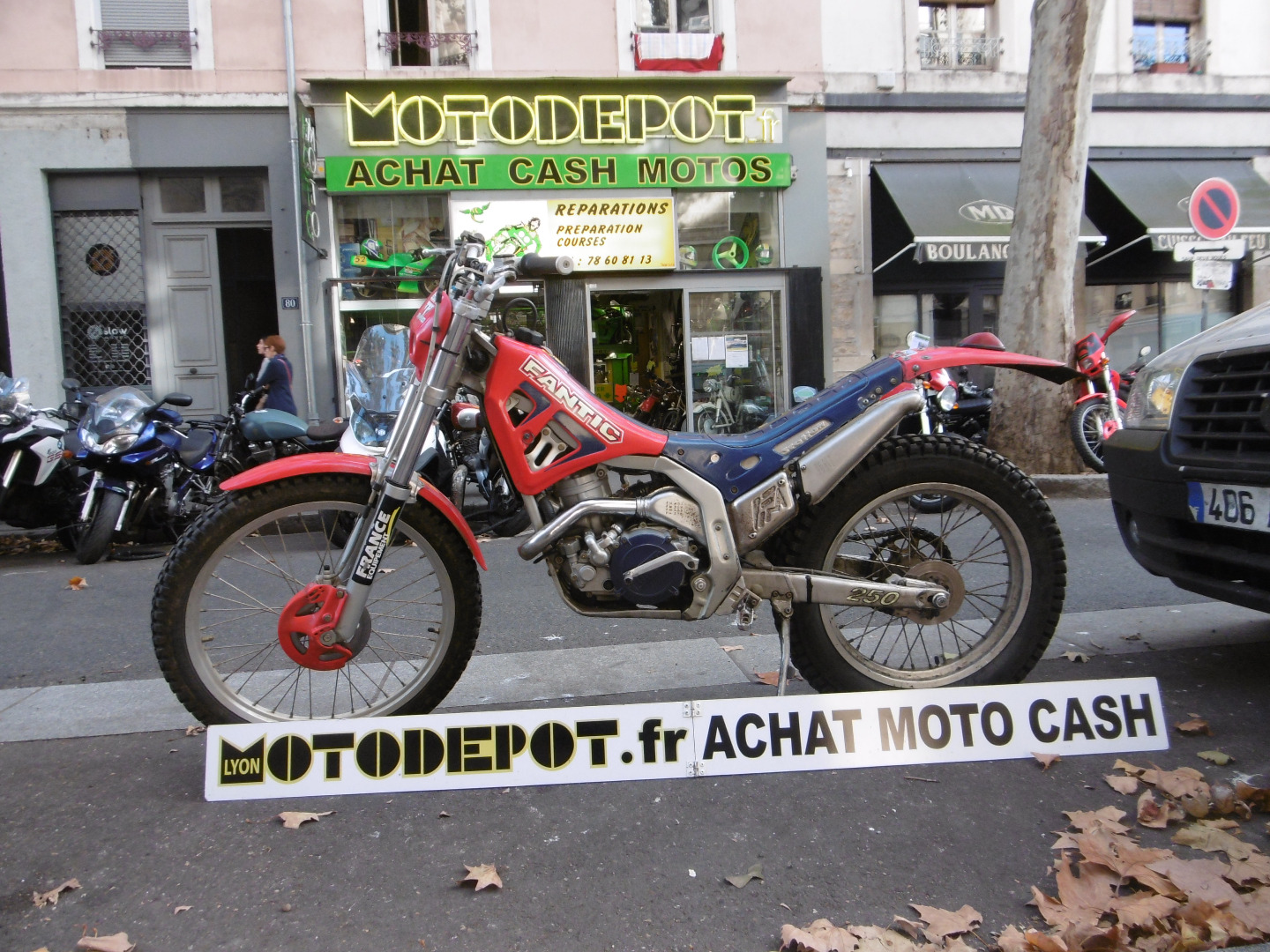 Moto depot : Motos d’occasion collection fantic, SECTION 250 FANTIC TRIAL