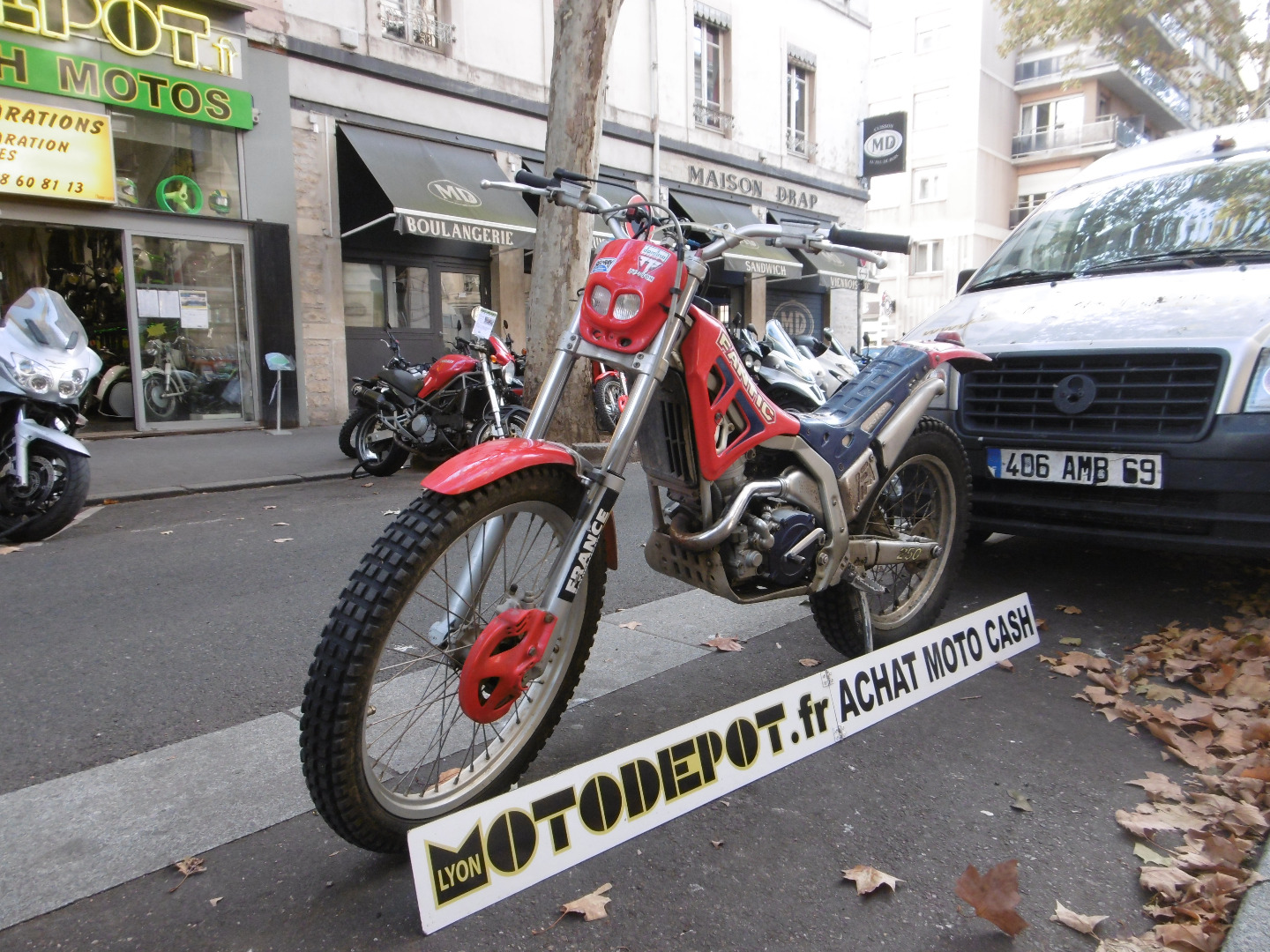 Moto depot : Motos d’occasion collection fantic, SECTION 250 FANTIC TRIAL